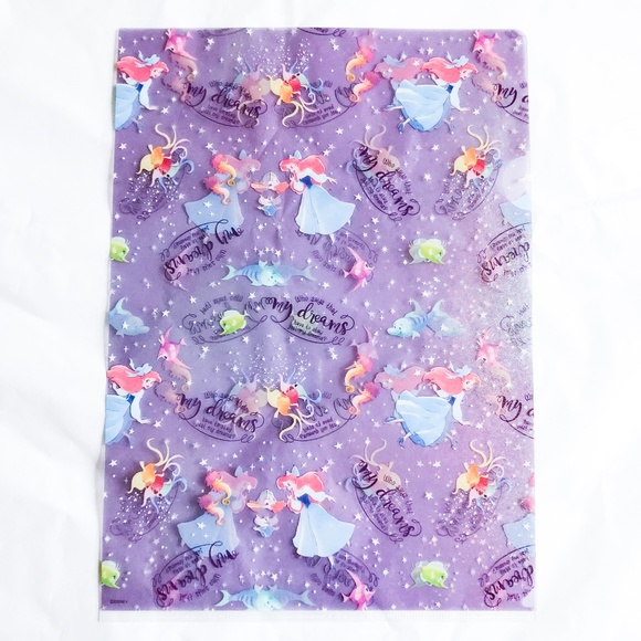 Disney | Office | Disney The Little Mermaid Ariel Clear File Folder ...